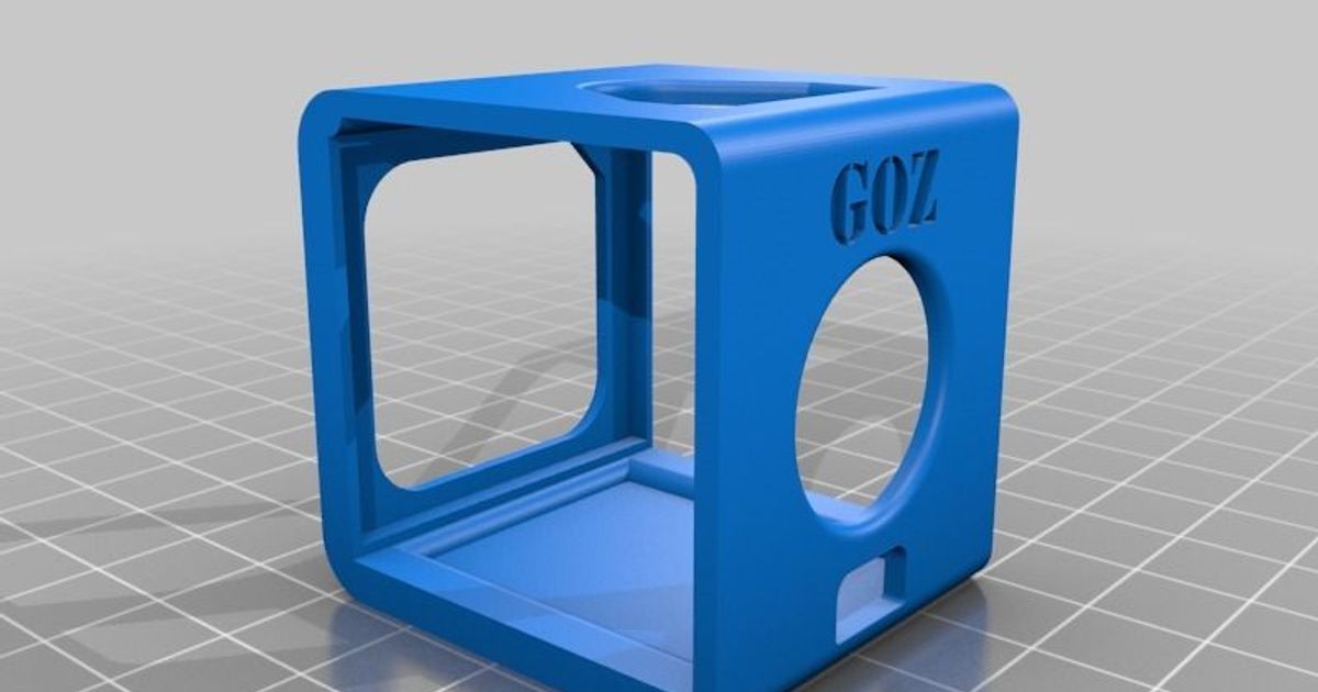 GoPro Session Case with ND Filter by Goz72 | Download free STL model ...