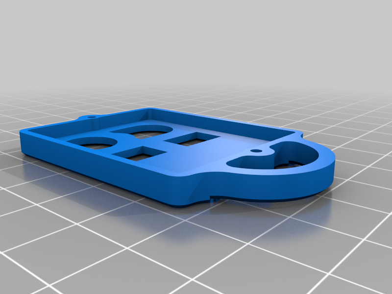 Ford 4 button key fob by jmynheir | Download free STL model ...