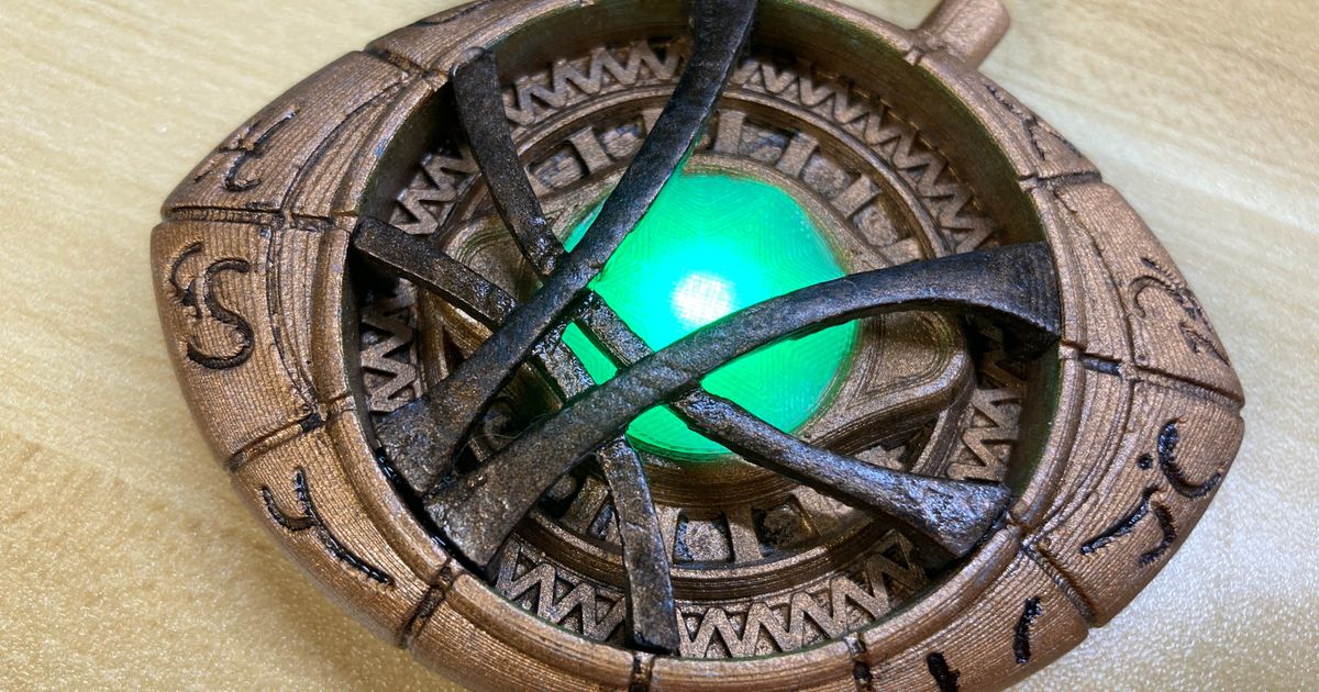Eye of agamotto by thatdecade | Download free STL model | Printables.com