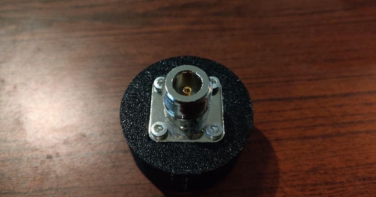 1 1/4 inch Pipe Connector Cap by Saud (HZ1SF) | Download free STL model ...