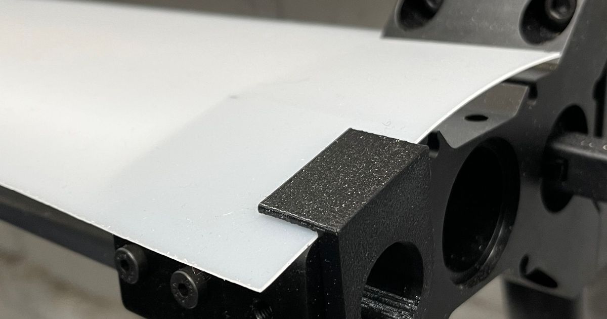 Onefinity Wall Mounted Dust Shroud Cover Clip by 3DDIY | Download free ...