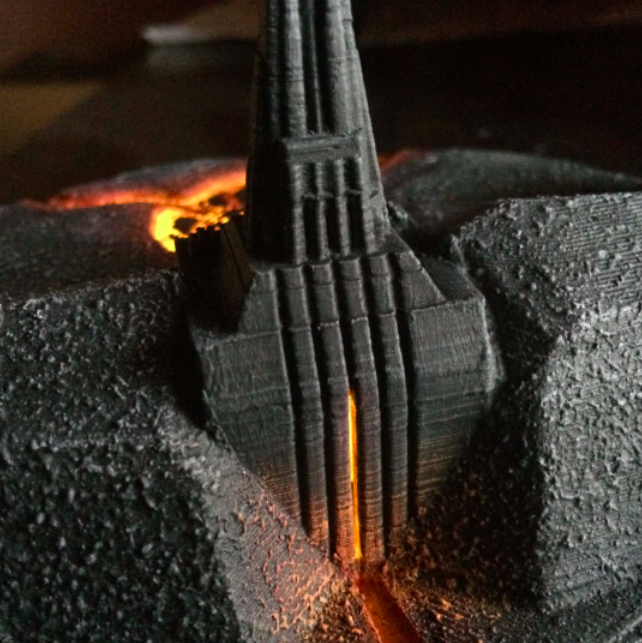 Vader's Castle, Mustafar - StarWars by MiniWorld3D | Download free STL ...