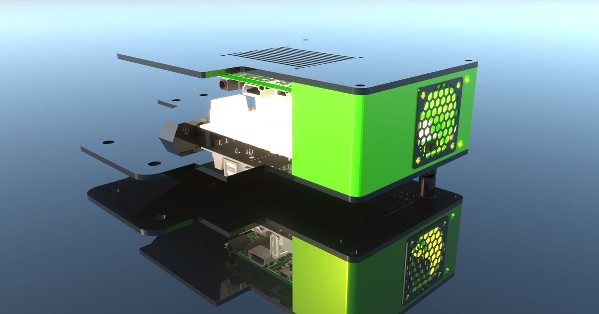 Rat Rig V-Minion - alternate MCU + PI Case compatible with Belted Z by ...