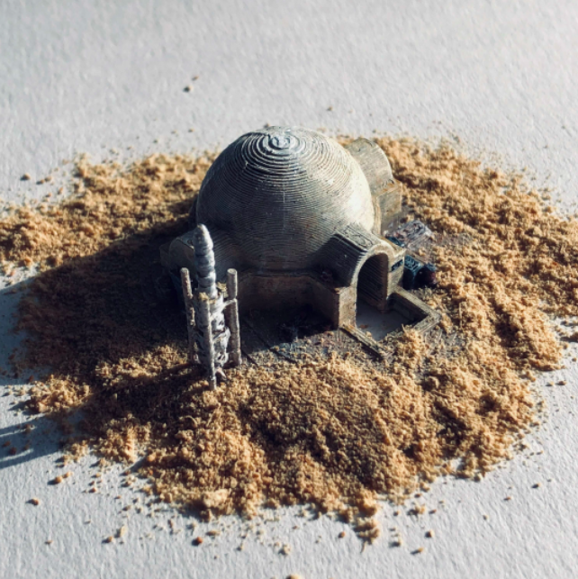 Luke Skywalker's Home, Tatooine - StarWars by MiniWorld3D | Download ...