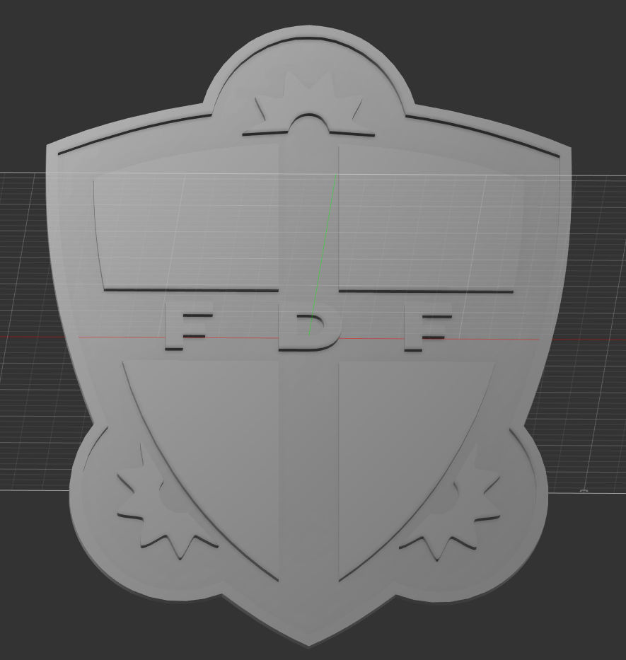 FDF logo par ZaxMan | Téléchargez gratuitement un modèle STL ...