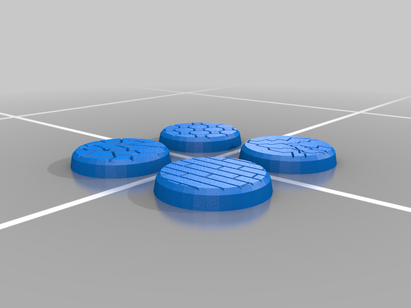 Assorted Model Bases by Hungry Joe | Download free STL model ...