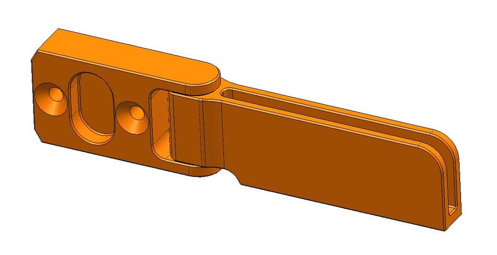 Reversible, print-in-place hinge for 6mm printer enclosure doors by ...
