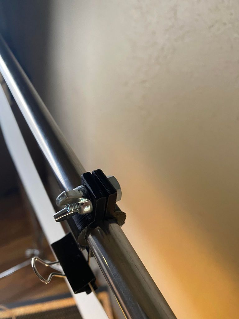 Clamp for holding Back drop on Neewer Light stand by Damin69 | Download ...