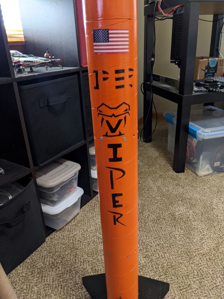 VIPER 3D Printed cluster rocket by Inverted Pursuits Lab | Download ...