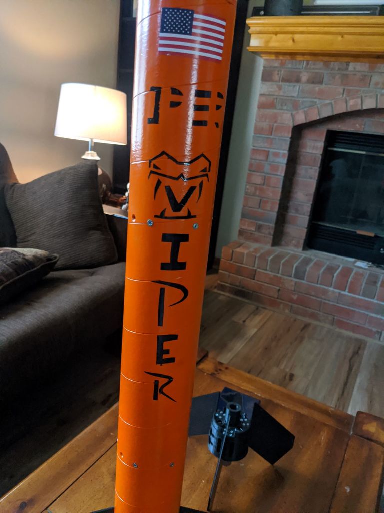 VIPER 3D Printed cluster rocket by Inverted Pursuits Lab | Download ...