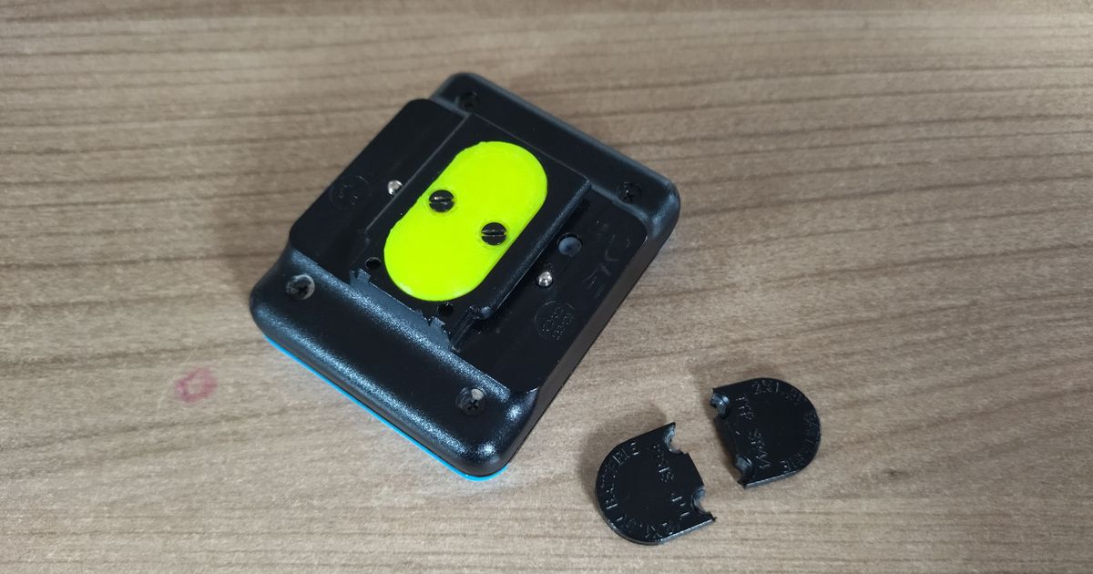 Battery cover for sigma bicycle computer by Murdoc | Download free STL ...