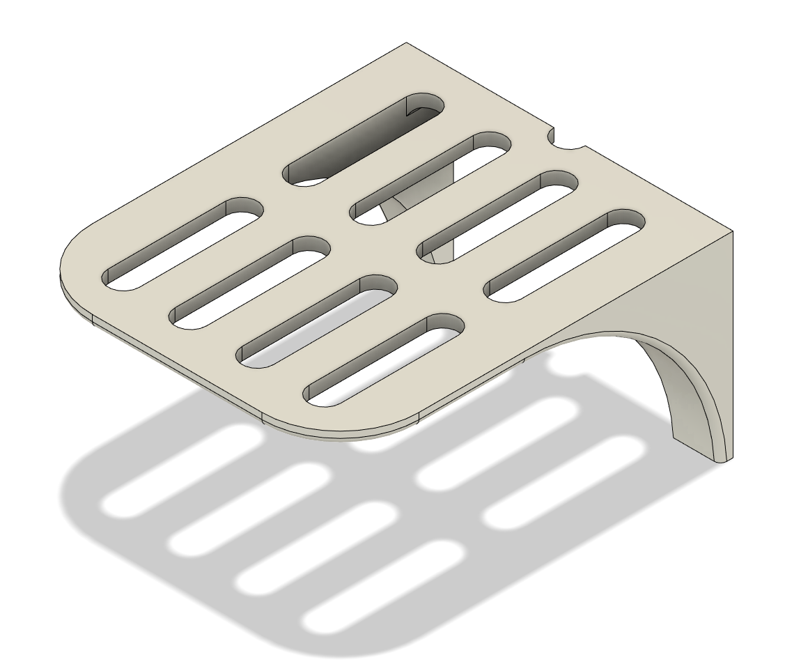 Horizontal outlet mount for router and other by Carbon by default ...