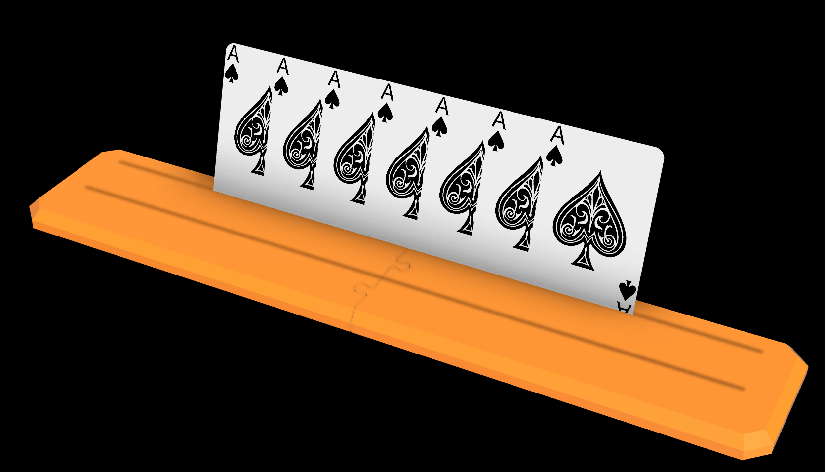 Play card holder by 3D_Goblin | Download free STL model | Printables.com