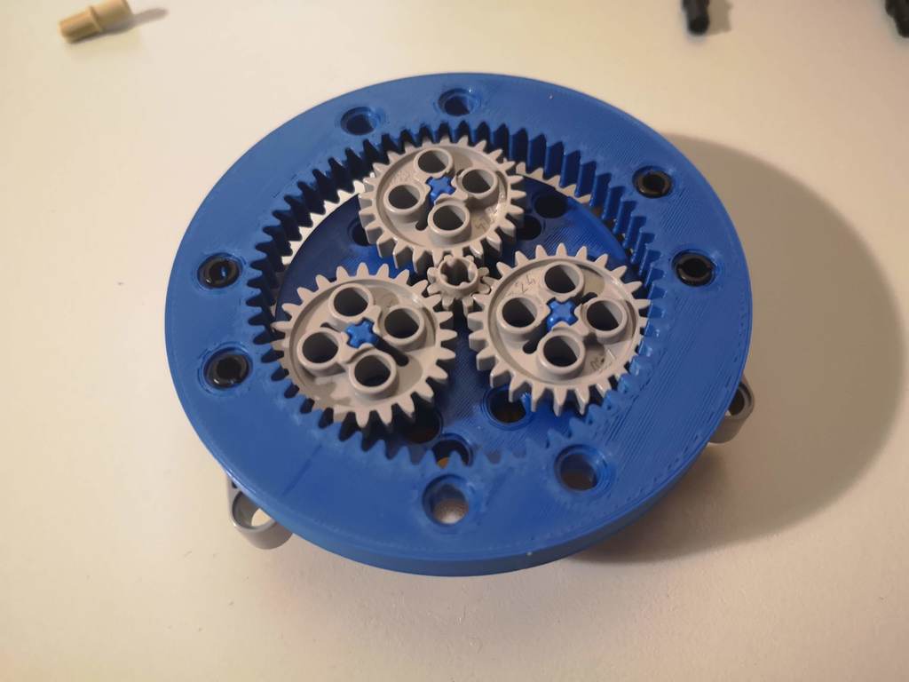 Planetary Gear LEGO-compatible ring gear by AaronLK | Download free STL ...