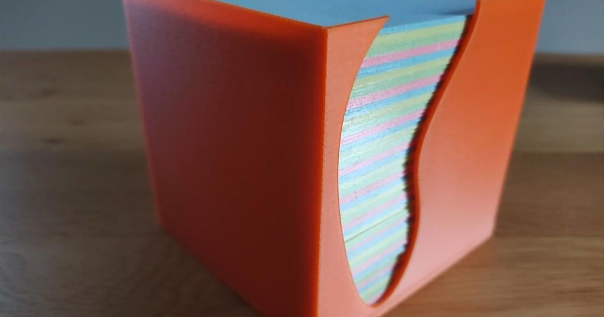 Simple Post-it holder by Erwin Ravau | Download free STL model ...