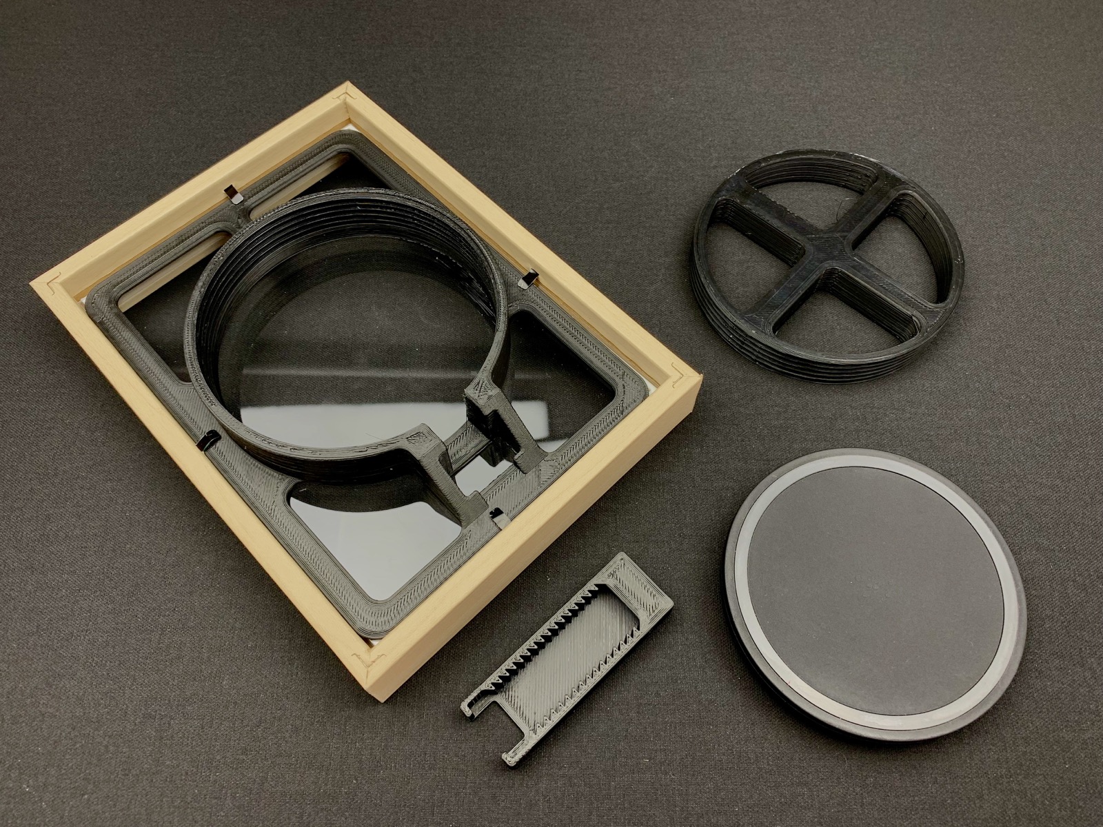 Qi wireless charger insert for 5x7" picture frames by fns720 | Download ...