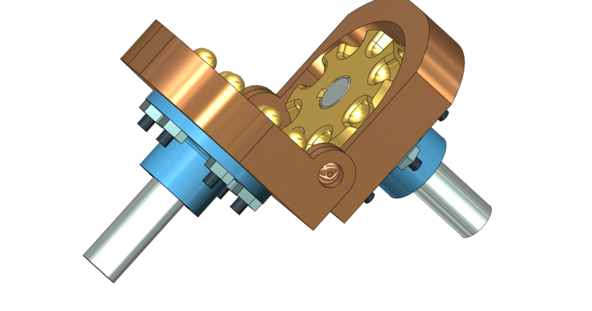 Variable Angle Shaft Coupling by Steamboat Ed | Download free STL model ...