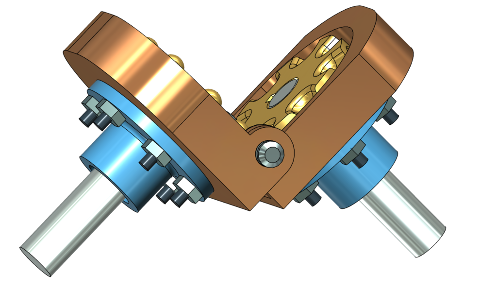 Variable Angle Shaft Coupling by Steamboat Ed | Download free STL model ...