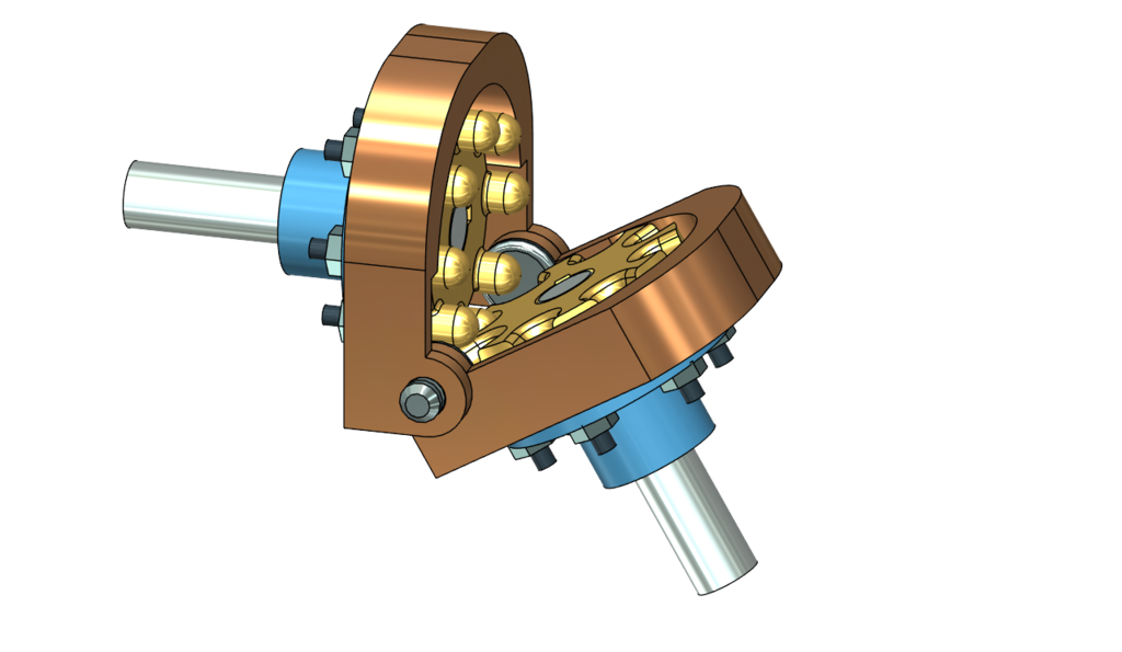 Variable Angle Shaft Coupling by Steamboat Ed | Download free STL model ...