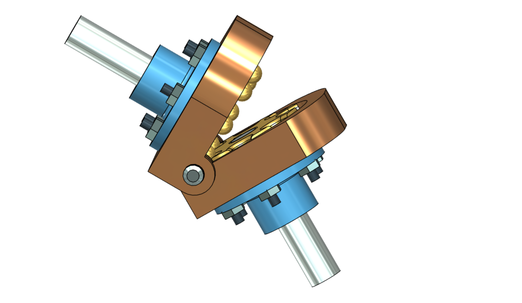 Variable Angle Shaft Coupling by Steamboat Ed | Download free STL model ...