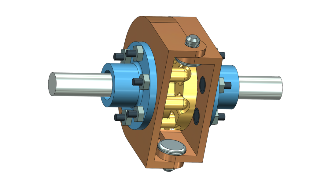 Variable Angle Shaft Coupling by Steamboat Ed | Download free STL model ...