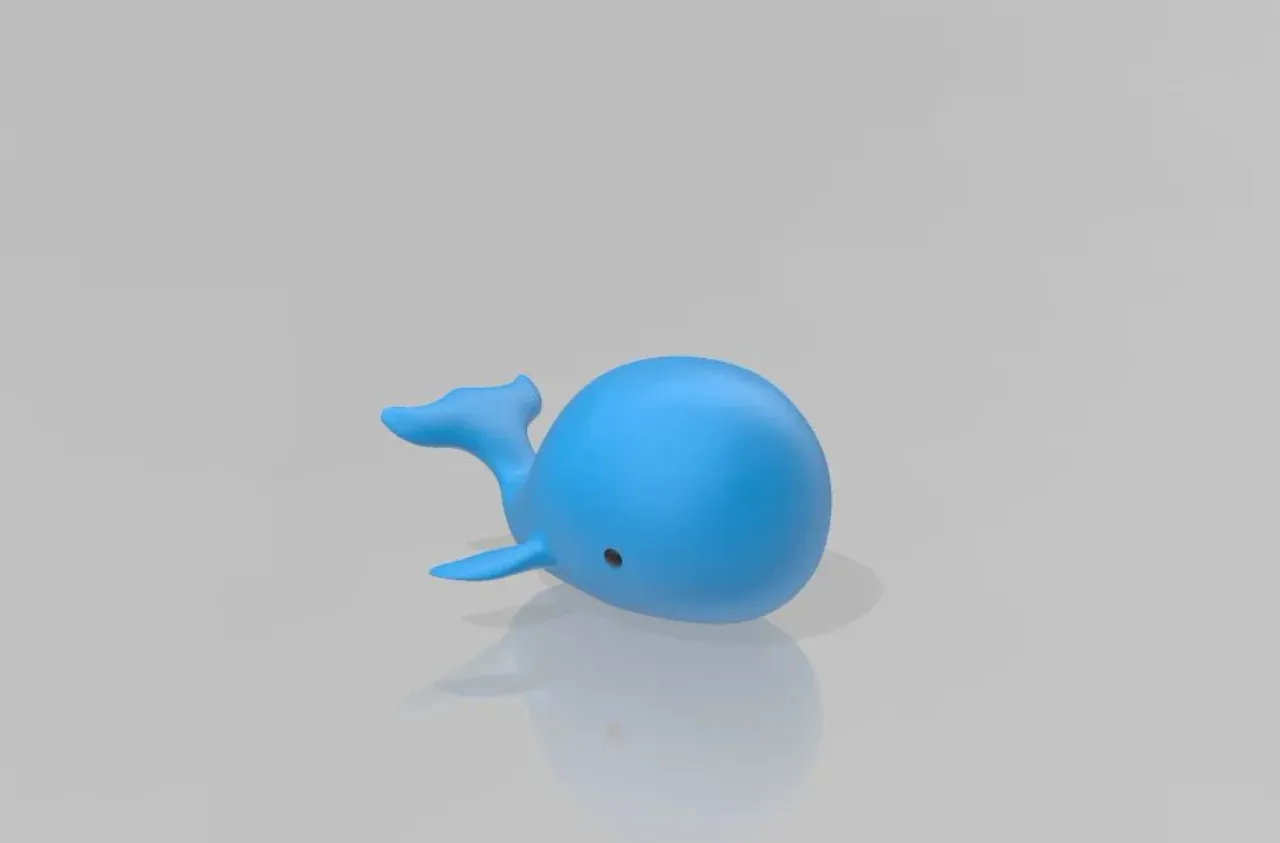 Little Whale by Zeyko | Download free STL model | Printables.com