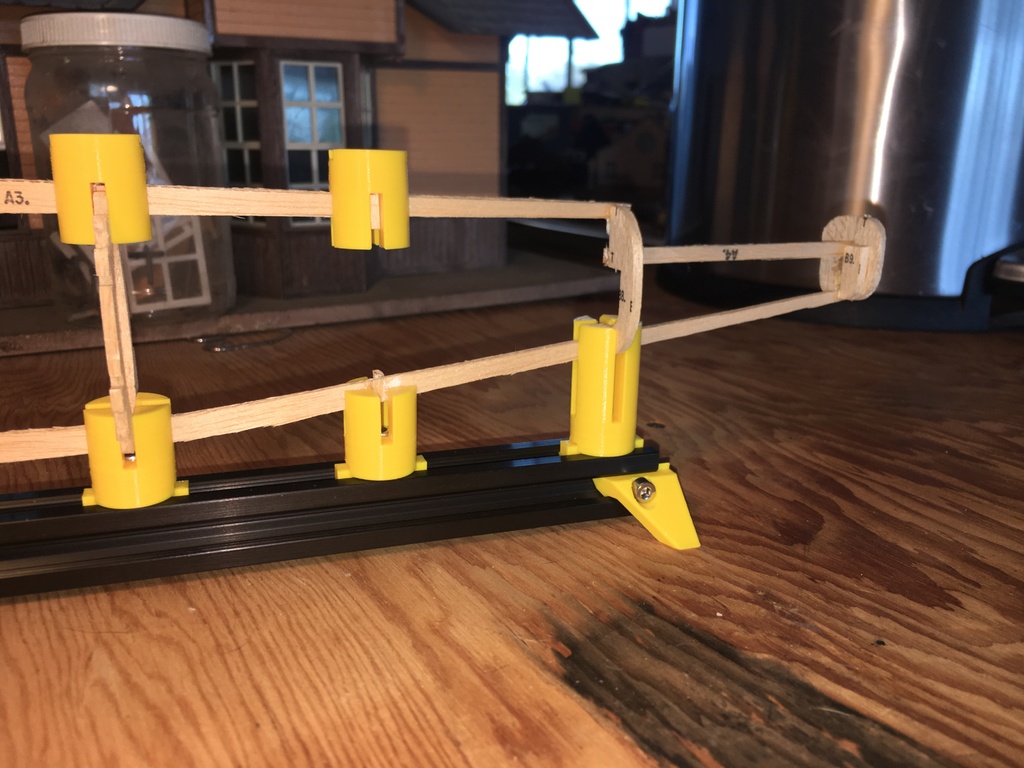 Balsa Model Assembly Jig by Steamboat Ed | Download free STL model ...