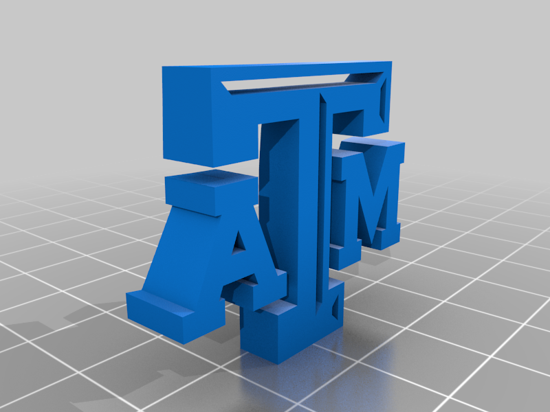 Texas A&M Aggie Ring Stand von dnahas | Kostenloses STL-Modell ...