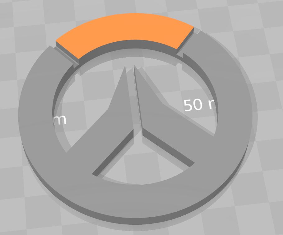 Overwatch Logo (Multi Coloured) by Ryan1705 | Download free STL model ...