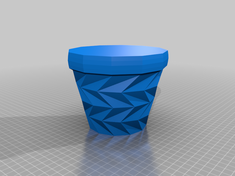 Triangulated Flower Pot / Planter Set by mutterliebe | Download free ...