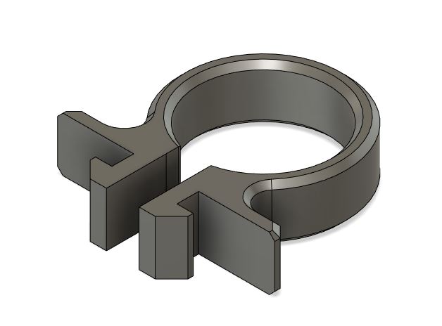 Round V-Slot Cable Clip by JStory987 | Download free STL model ...