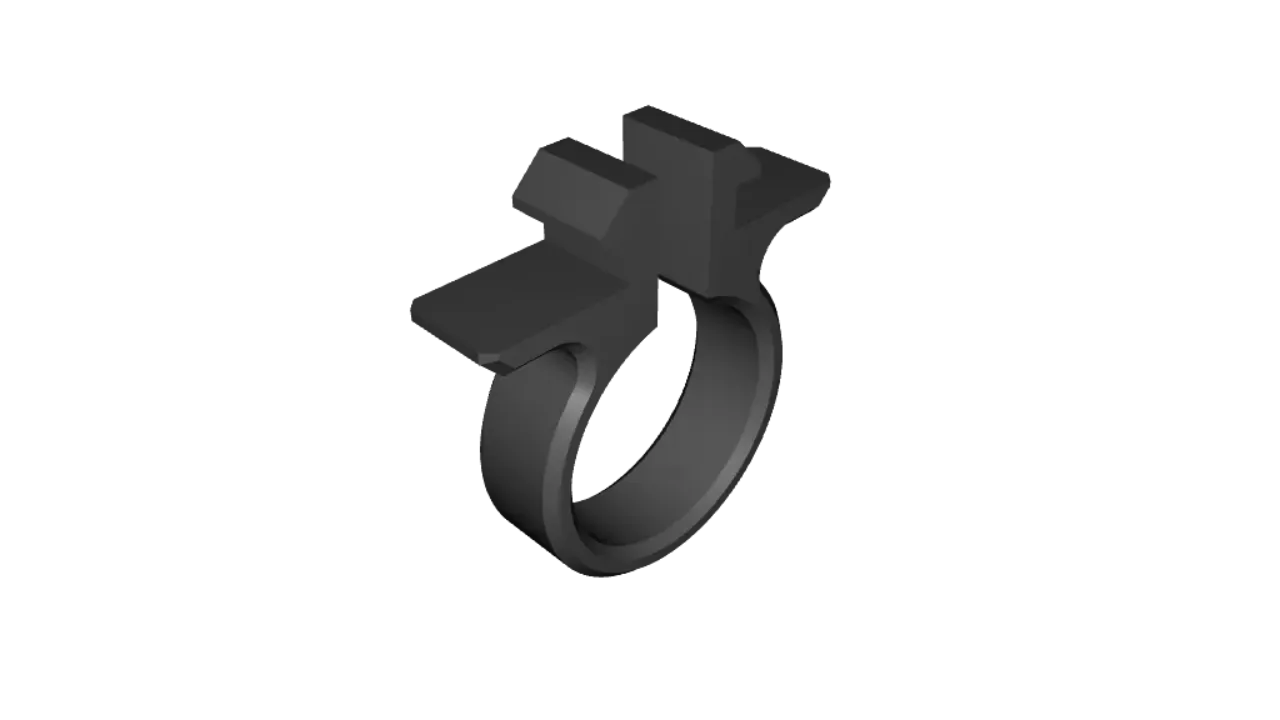 Round V-Slot Cable Clip by JStory987 | Download free STL model ...