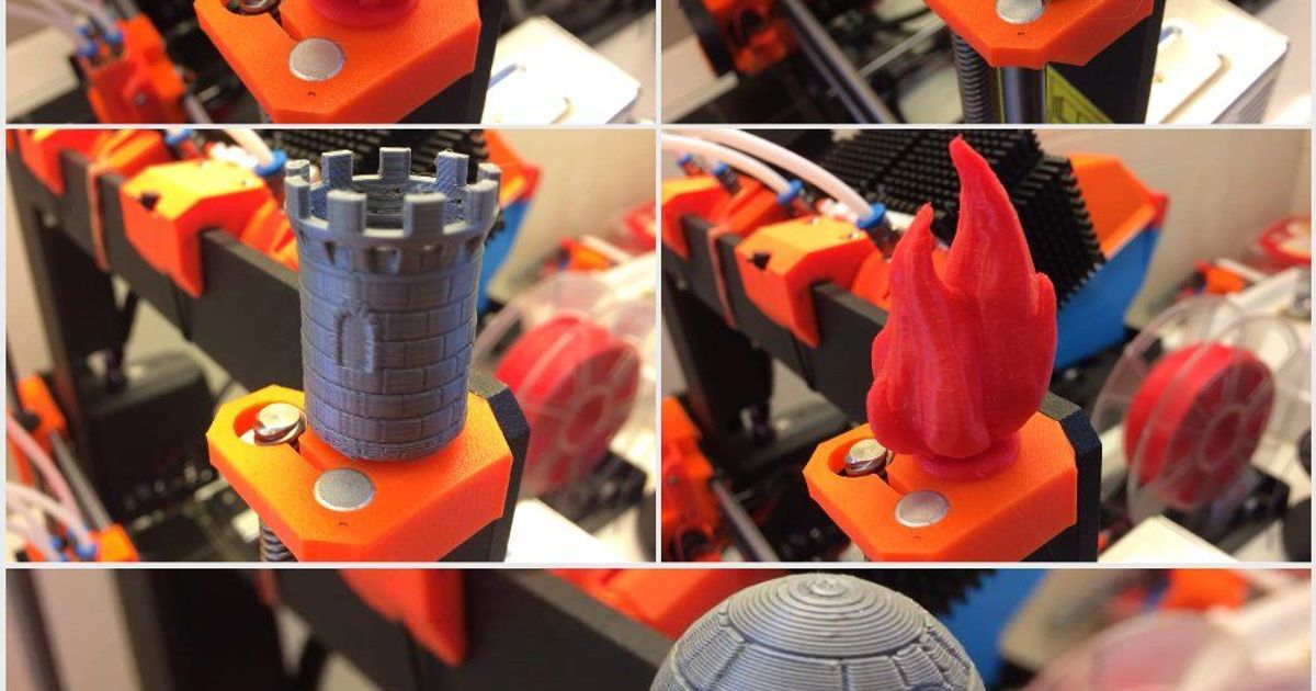 Toppers for Prusa Printers (MK2, MK2s) by Ryan1705 | Download free STL ...