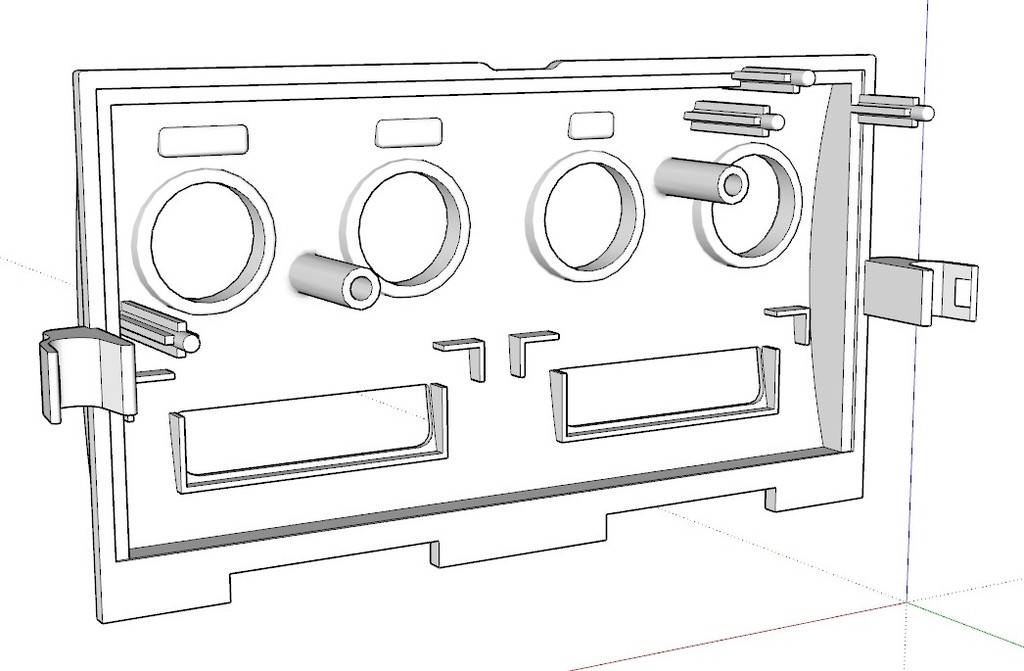 GameCube Controller Plate Shell 1:1 Exact Copy por Tessa Wolf ...