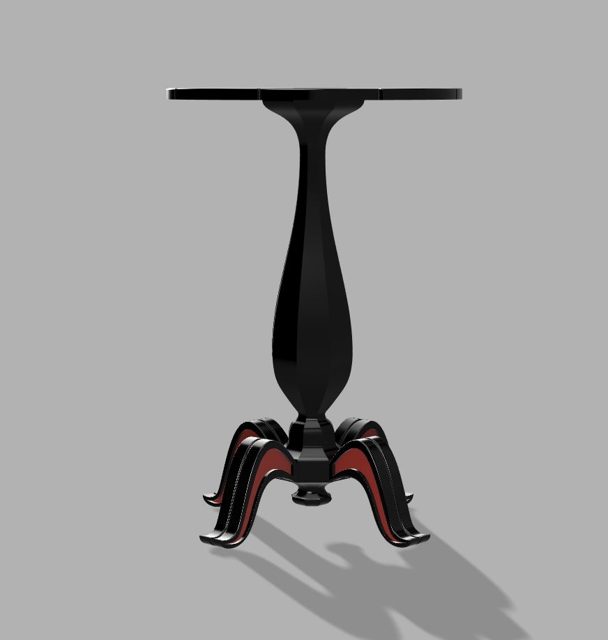 Antique Pedestal Table by DBrock | Download free STL model | Printables.com