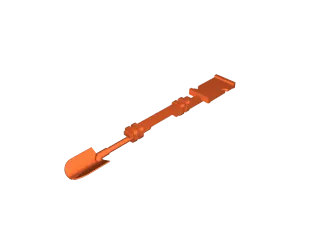 Rust Paddle (Stubby) by Malechei | Download free STL model | Printables.com