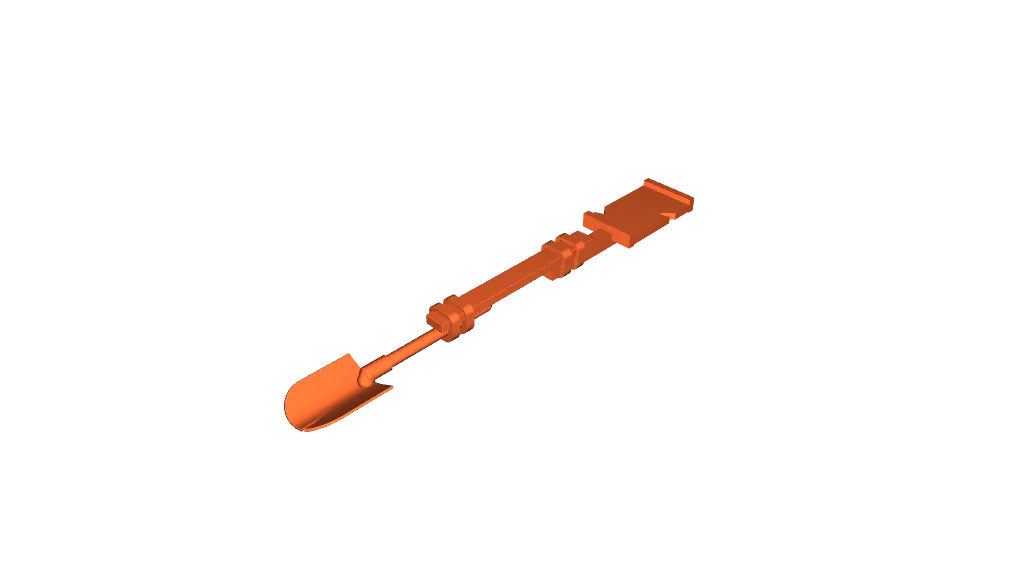 Rust Paddle (Stubby) by Malechei | Download free STL model | Printables.com