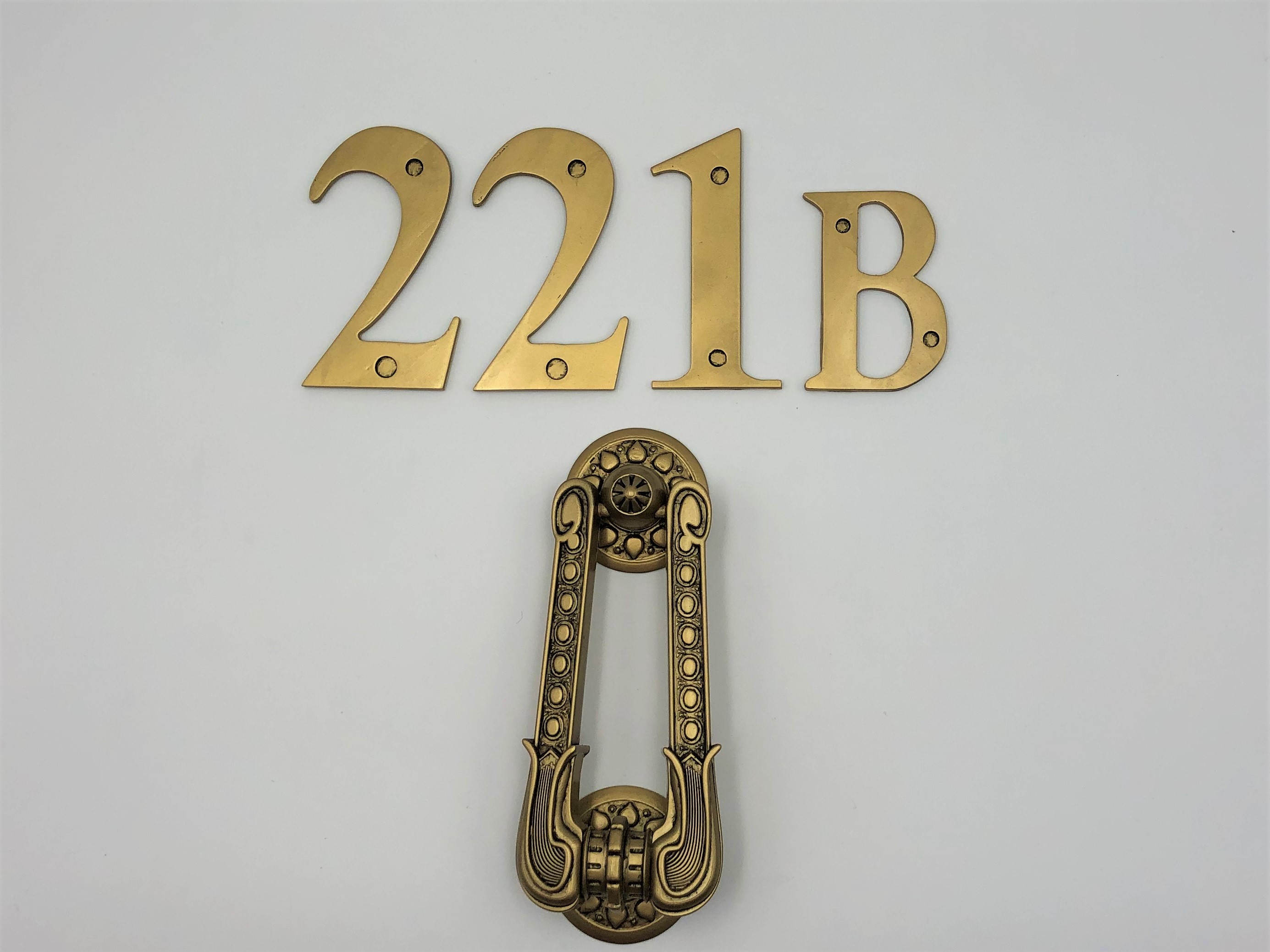 Sherlock Holmes 221B Door Kit by Ryan1705 | Download free STL model ...