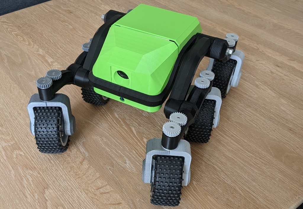 Stair Climbing Rover by WildWilly | Download free STL model ...