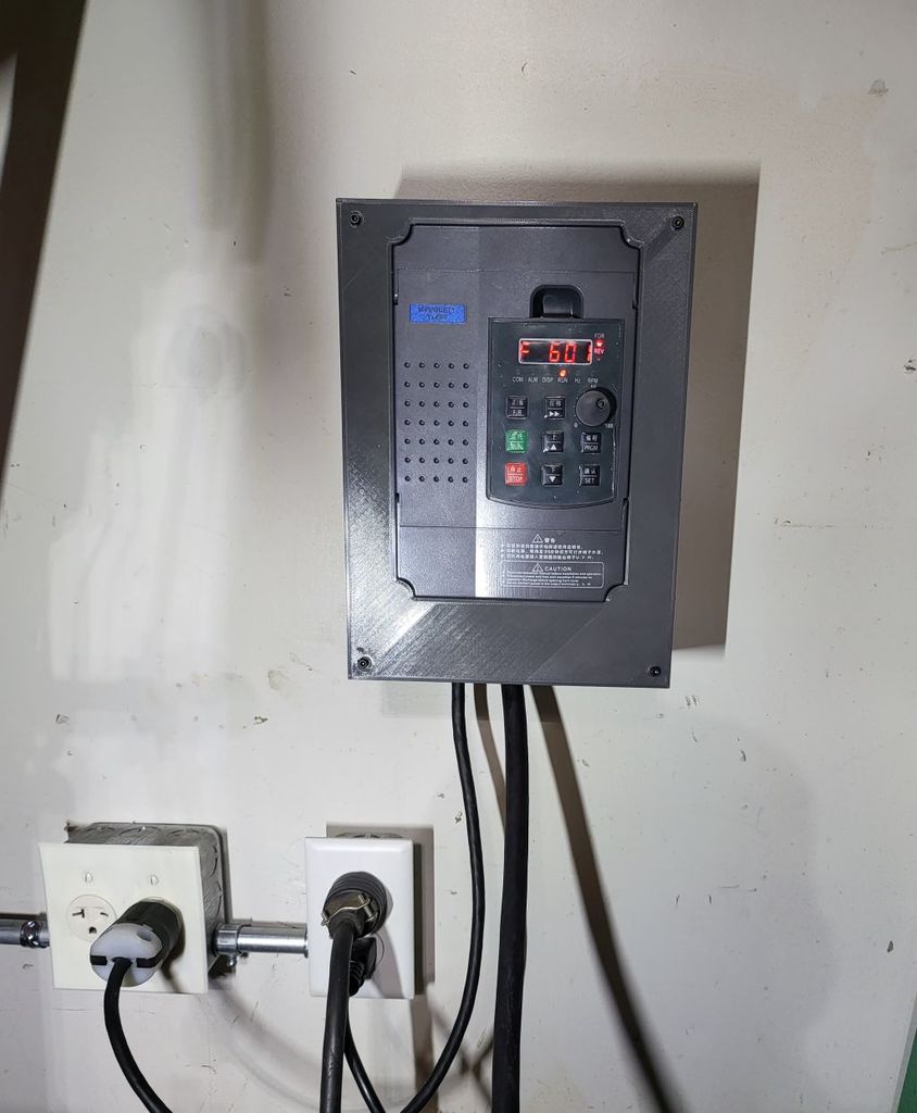 VFD Enclosure by LCSteve | Download free STL model | Printables.com