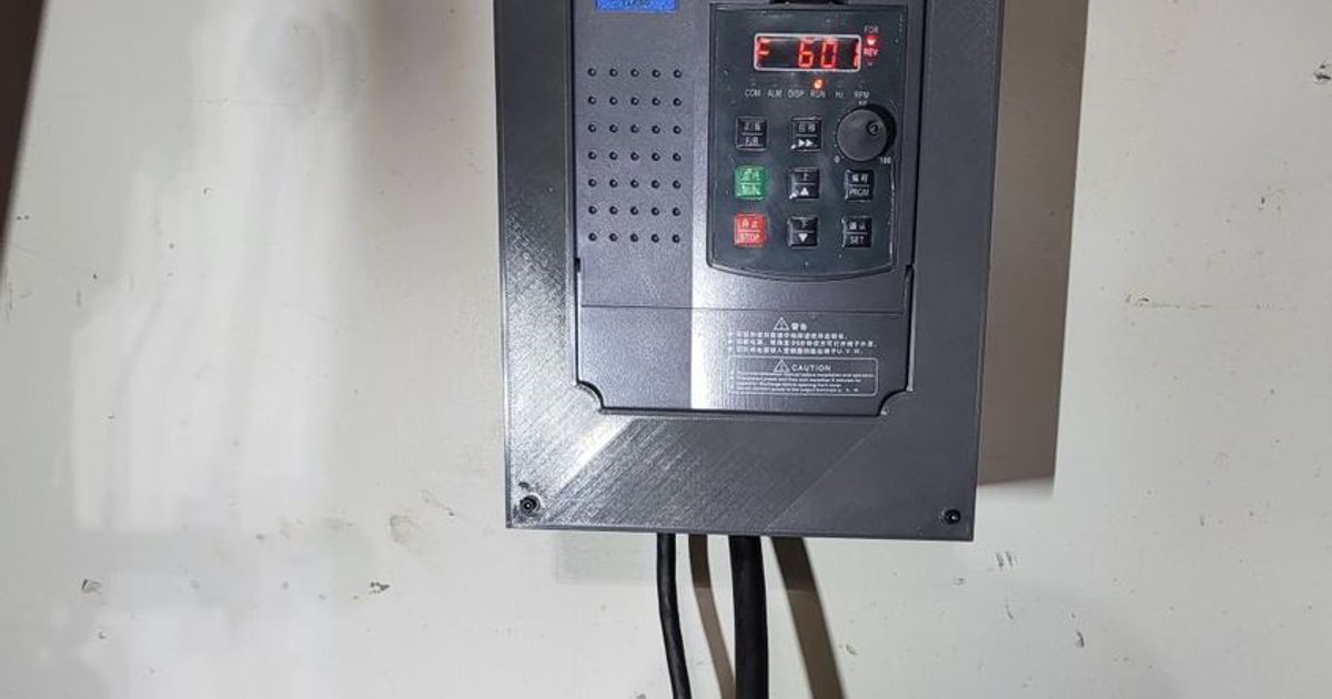 VFD Enclosure by LCSteve | Download free STL model | Printables.com