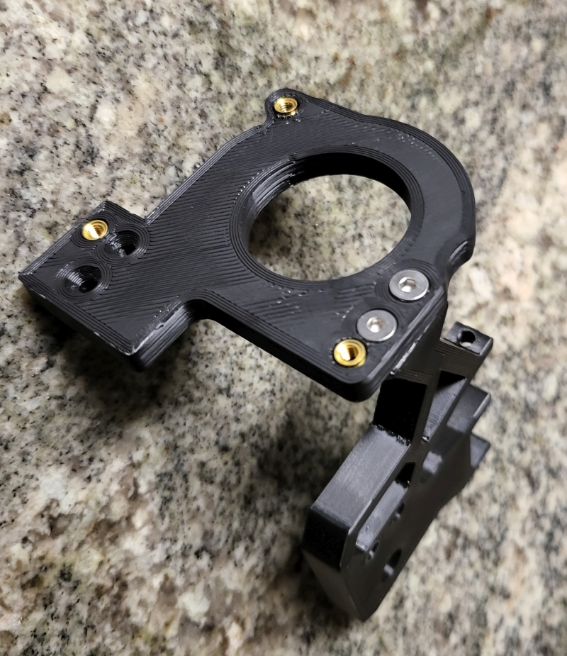 Qidi Dual to Single Extruder Adapter by LCSteve | Download free STL ...