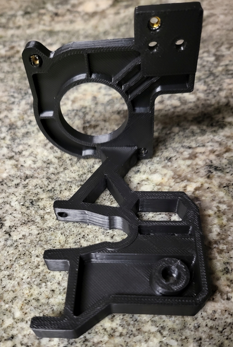 Qidi Dual to Single Extruder Adapter by LCSteve | Download free STL ...