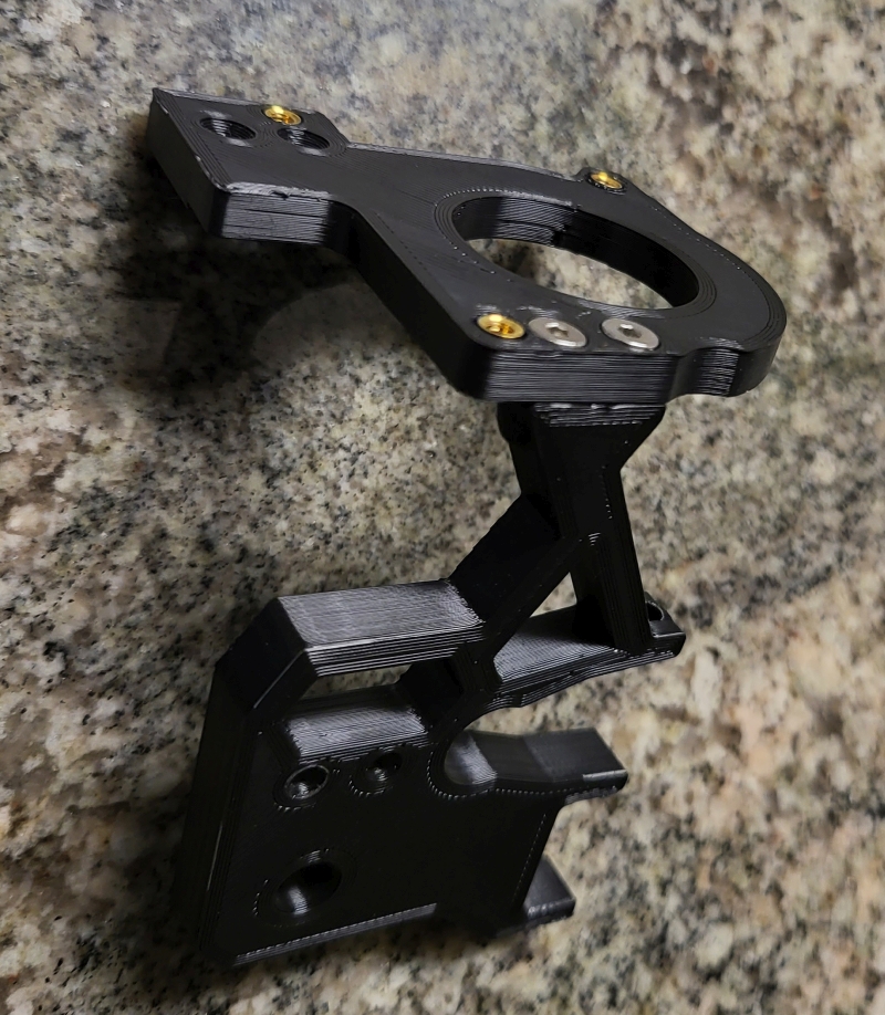 Qidi Dual to Single Extruder Adapter by LCSteve | Download free STL ...