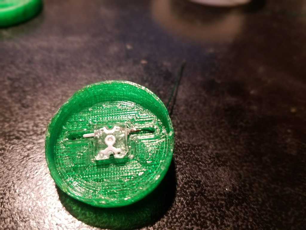 Light Up Green Lantern Ring by William Randol | Download free STL model ...