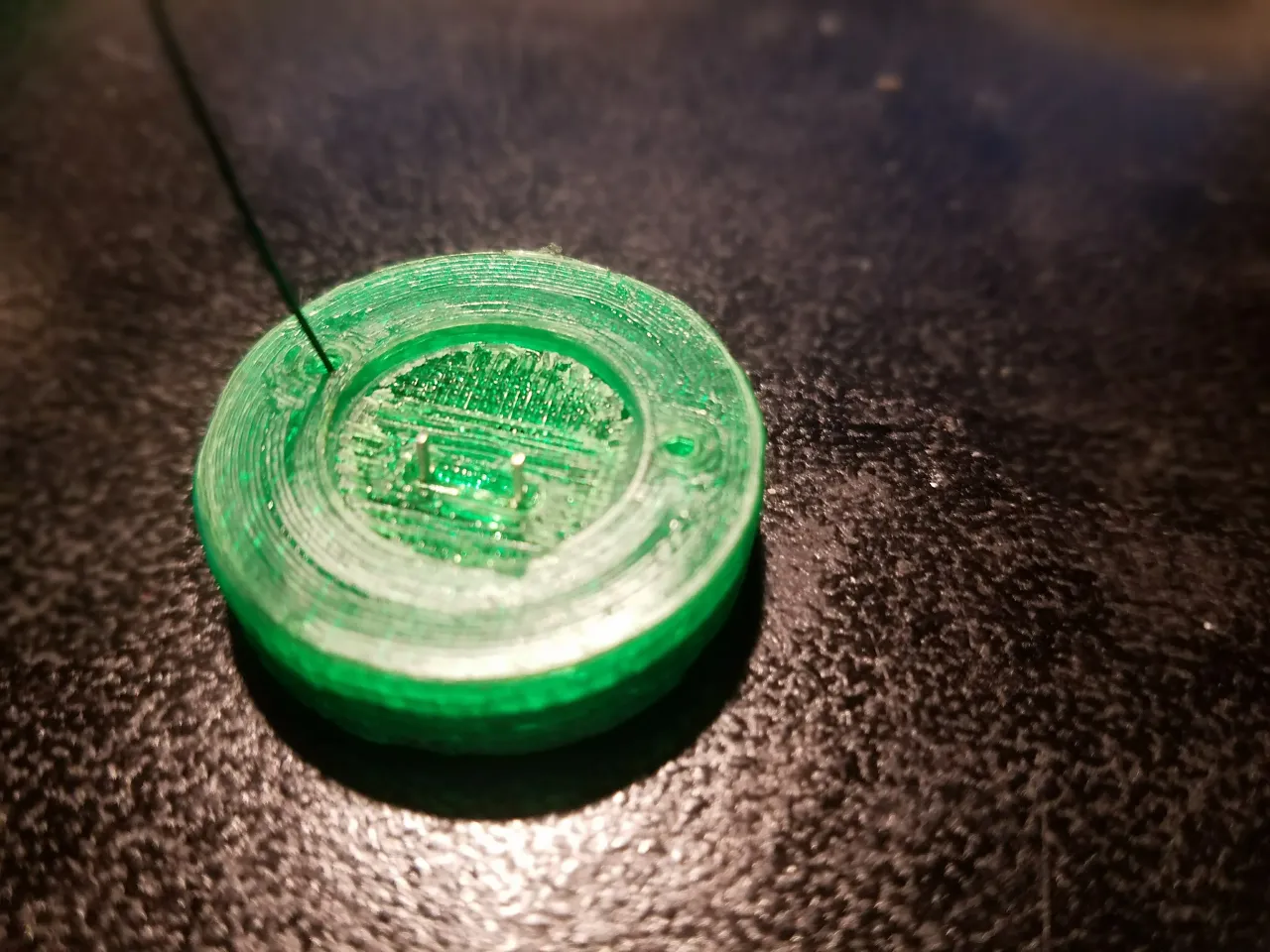 Light Up Green Lantern Ring by William Randol | Download free STL model ...