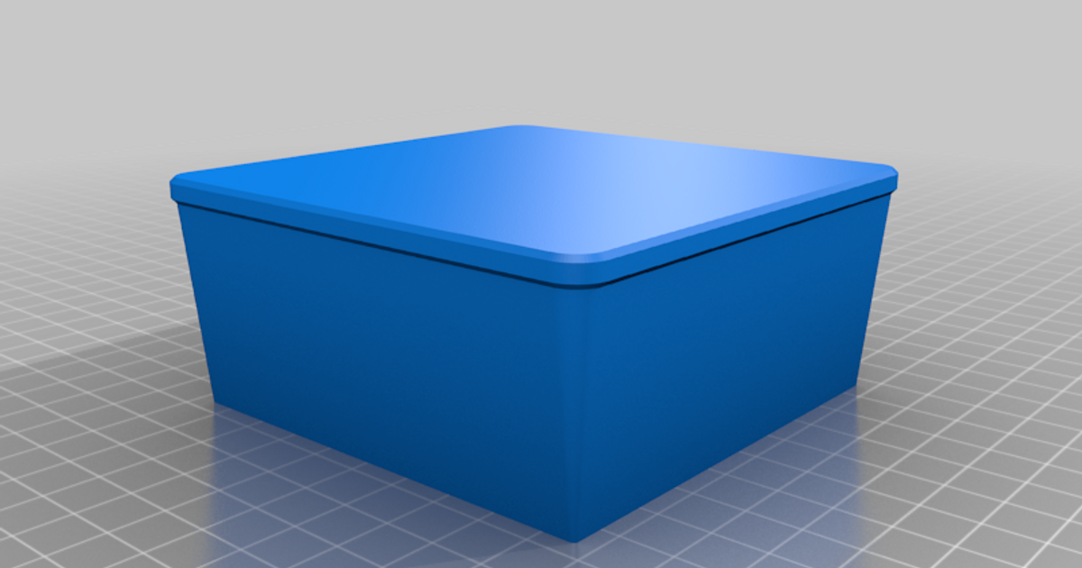 Lipped Tray by brass_ring | Download free STL model | Printables.com