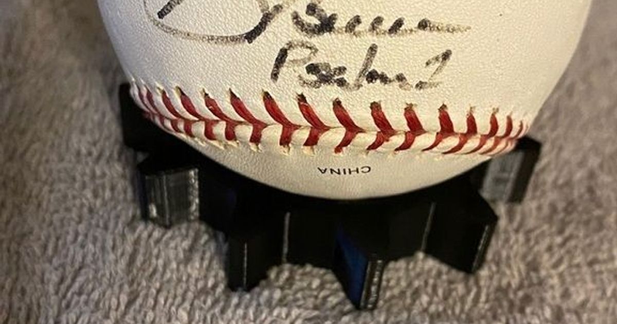 Baseball Stand - Gear by fstefan | Download free STL model | Printables.com