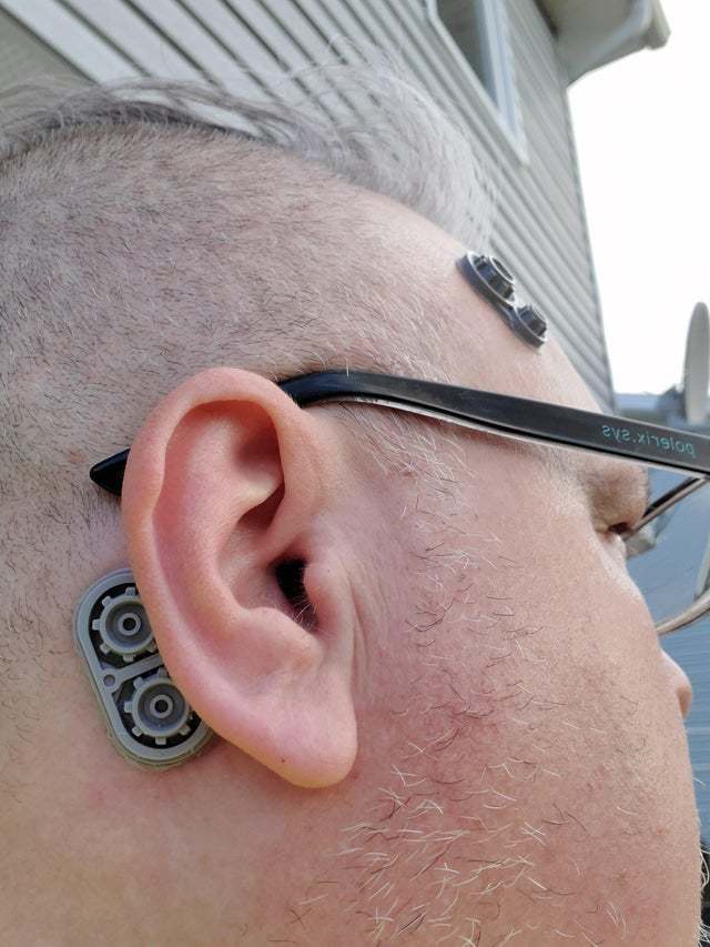 Head and Arm Dermal Implants by Polerix | Download free STL model ...