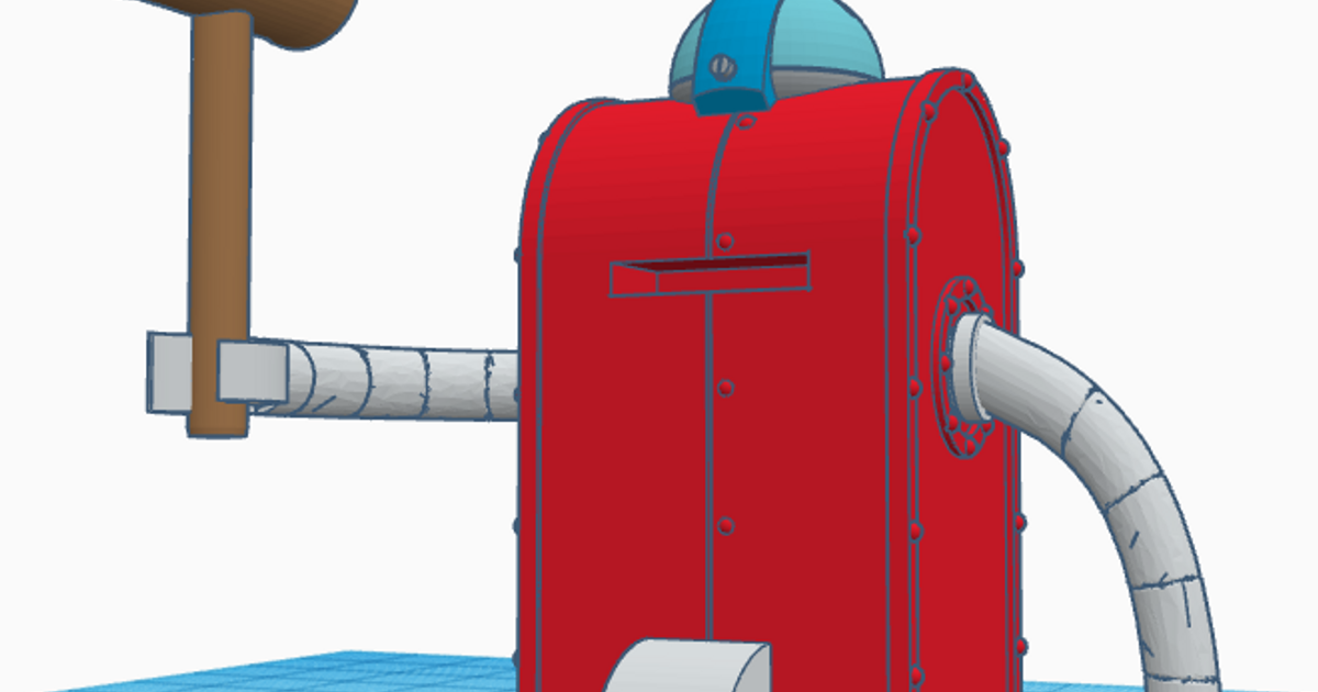 I, D'oh-Bot aka I, (Annoyed Grunt)-Bot por Polerix | Descargar modelo ...